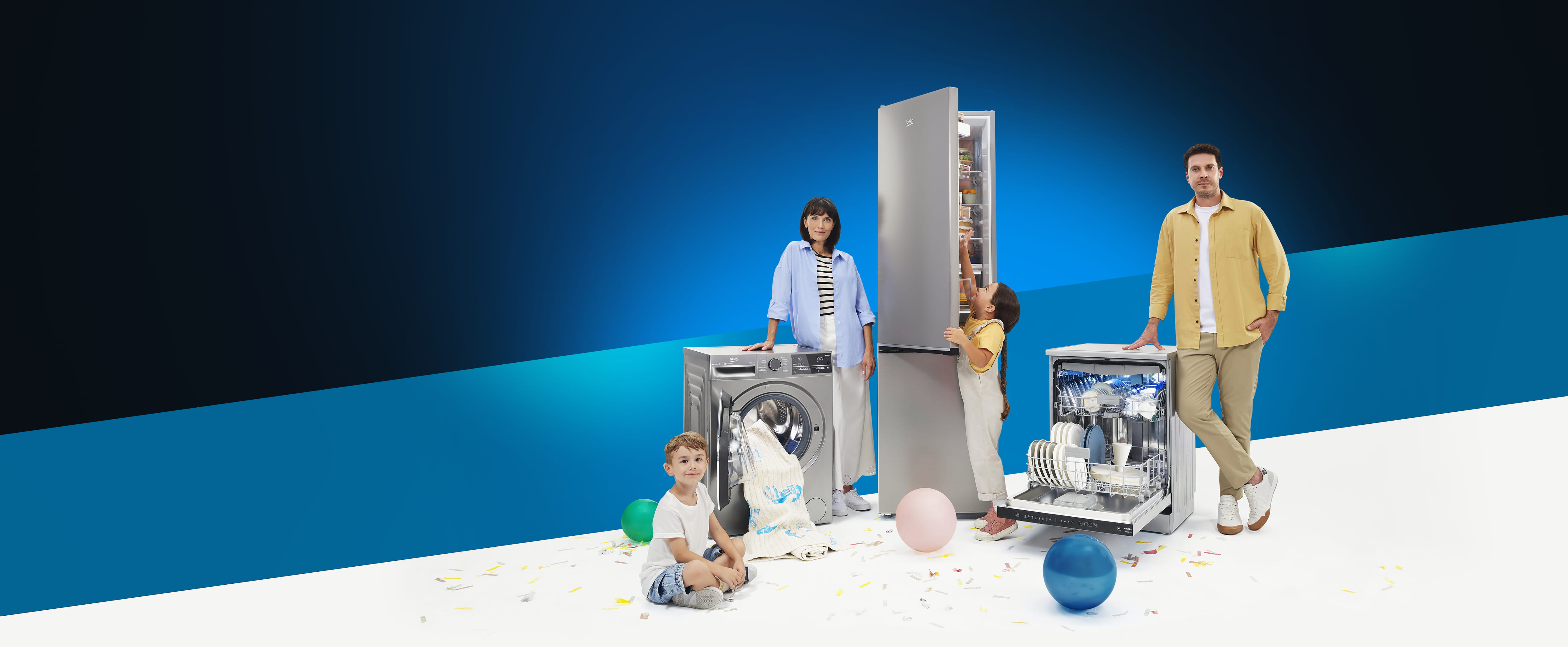 Freestanding & Built-In Home & Kitchen Appliances | Beko UK