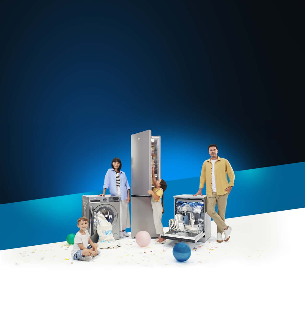 Freestanding & Built-In Home & Kitchen Appliances | Beko UK