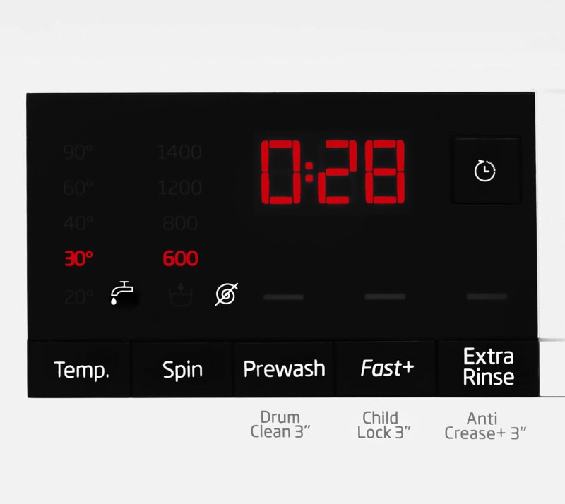 Freestanding A 7kg 1400rpm Washing Machine WM74145 | Beko Eire