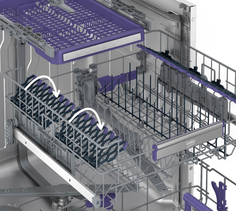 Full Size Integrated Dishwasher DIN14C10 | Beko Eire