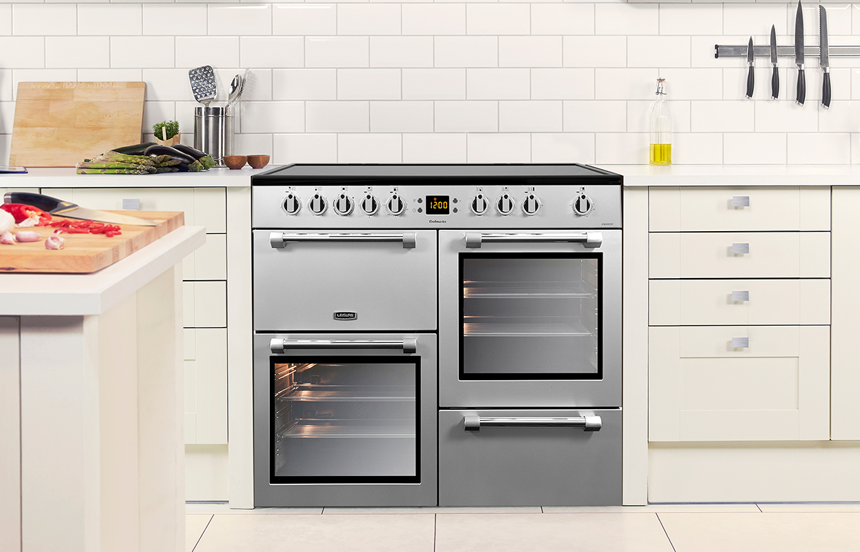 Silver Range Cookers | Leisure
