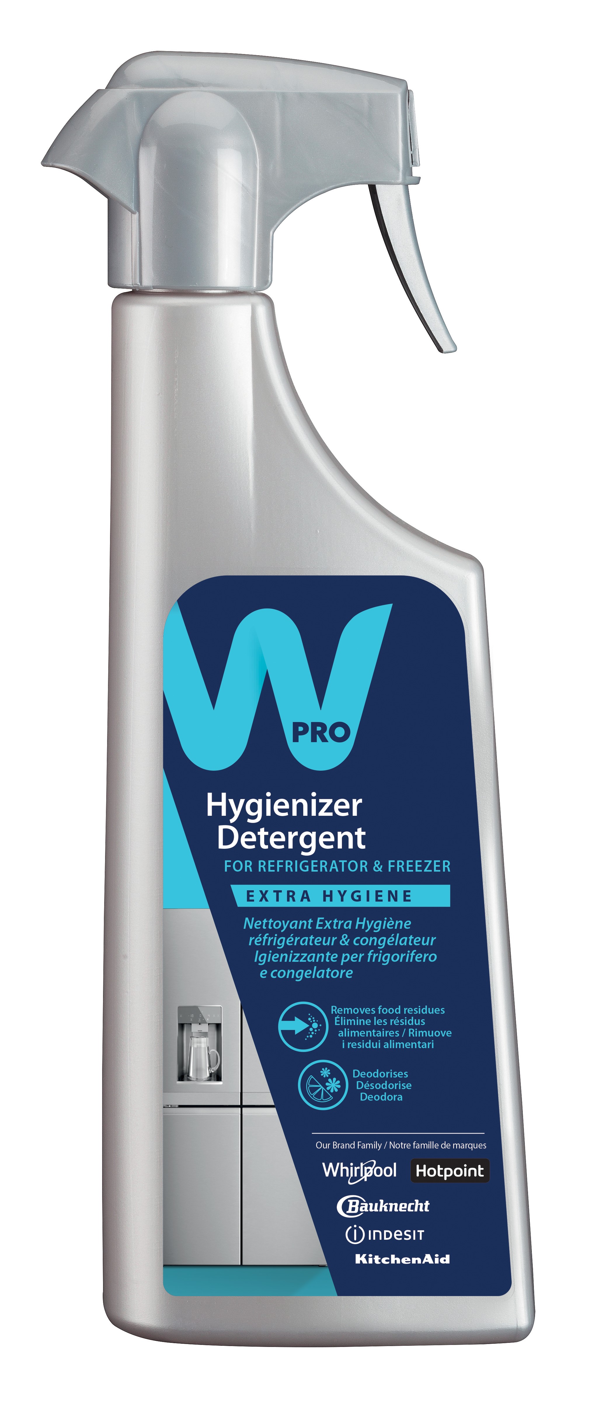 Wpro Fridge & Freezer Hygienizer Cleaner Spray FRI101 | Beko UK