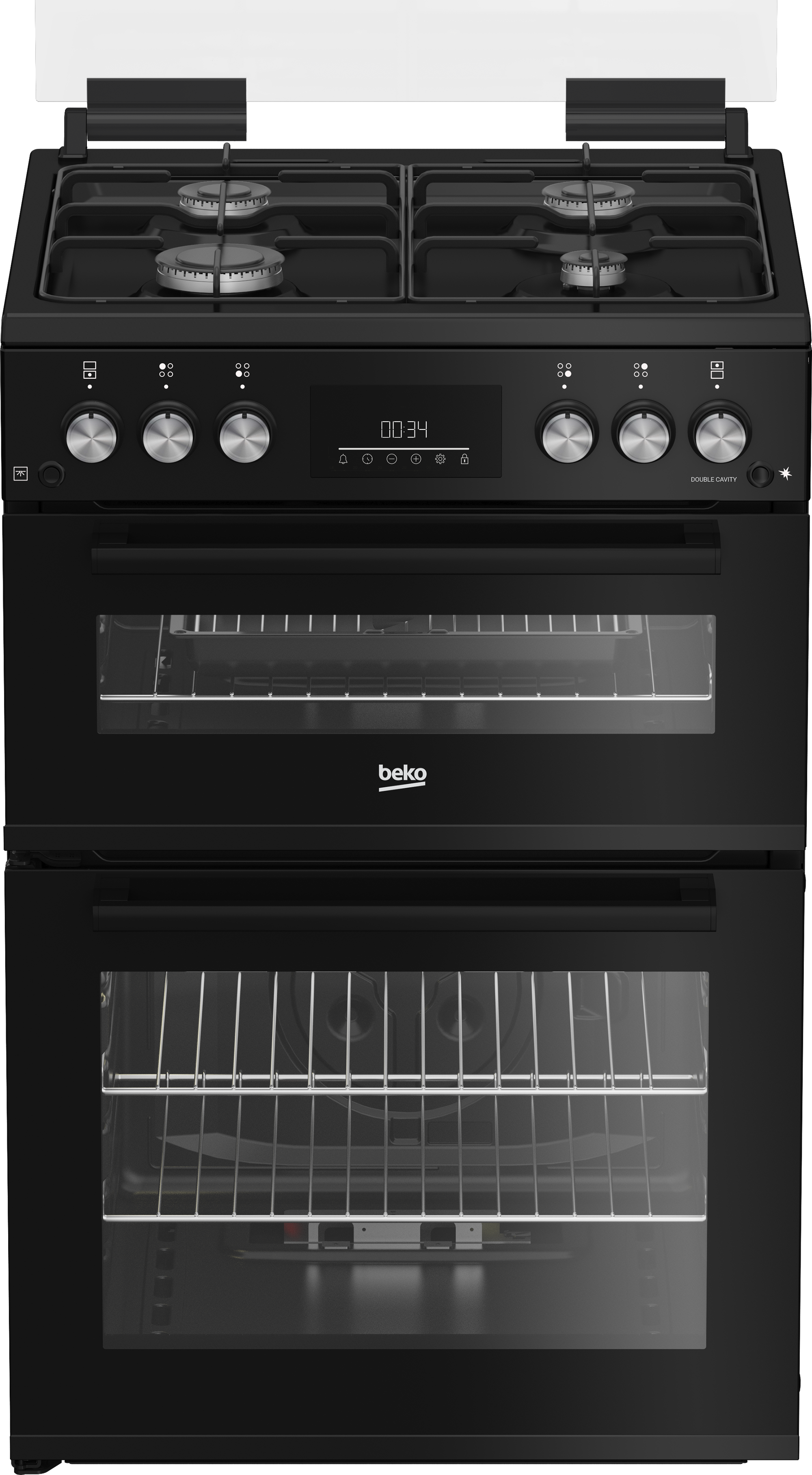 60cm Twin Cavity Gas Cooker FTG6232TC | Beko UK