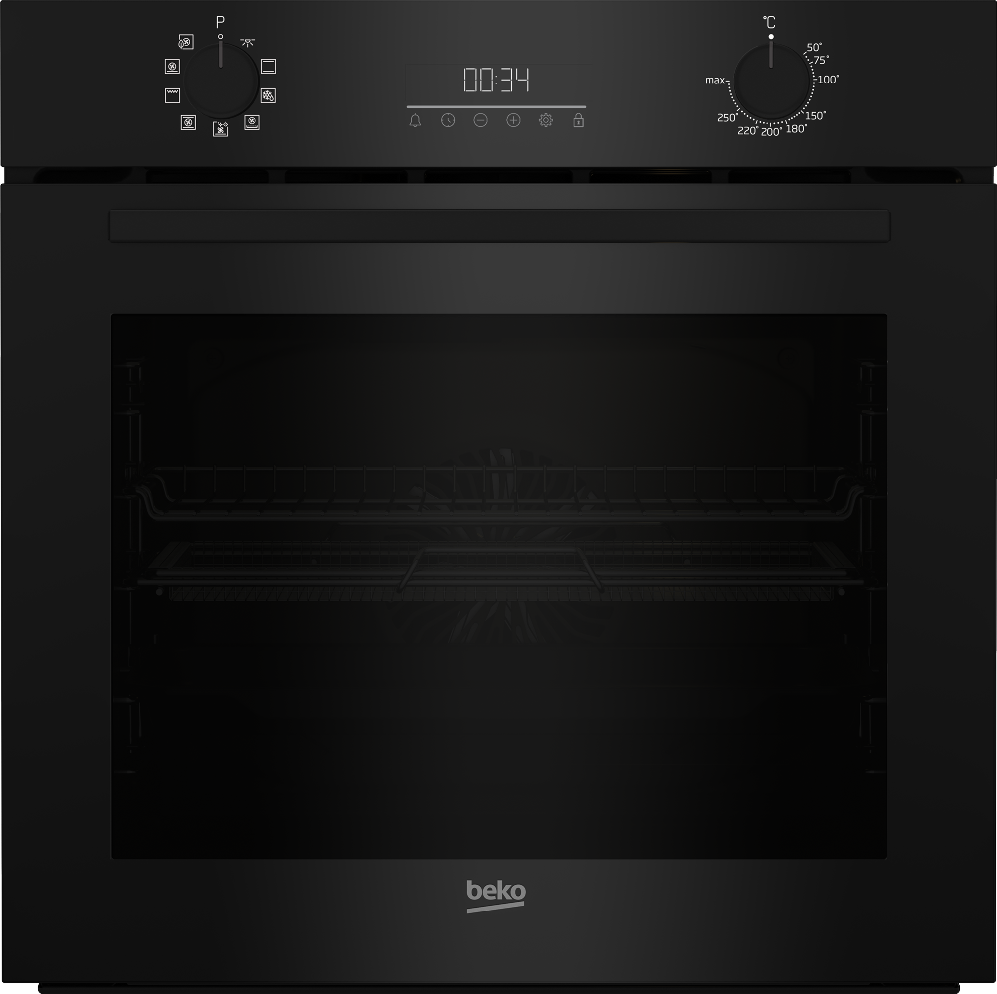 60cm Built-In Single Multi-Function Oven with AeroPerfect™ AirFry ...