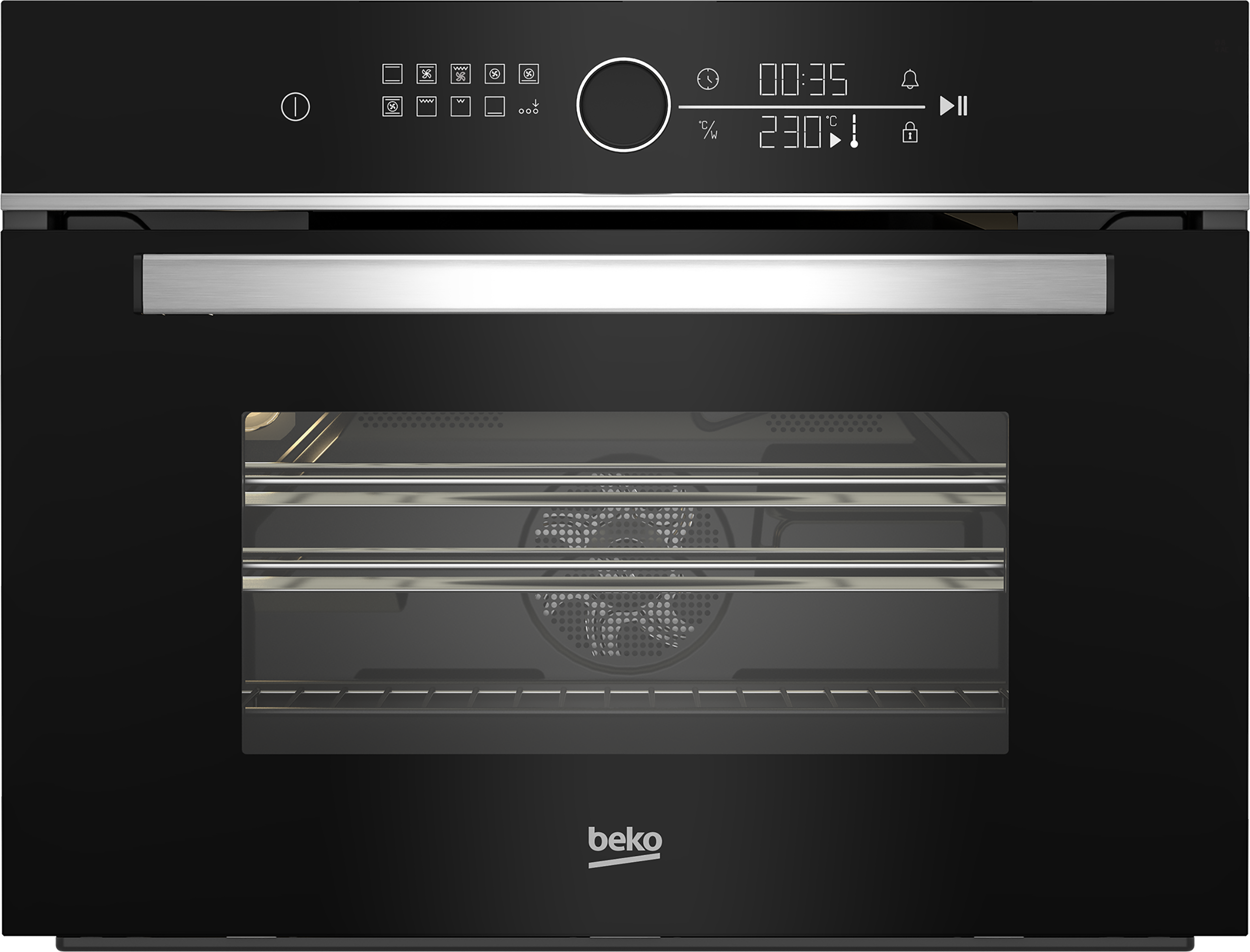 45cm Built-In Compact Multi-Function Oven Microwave BBCW18411 | Beko UK