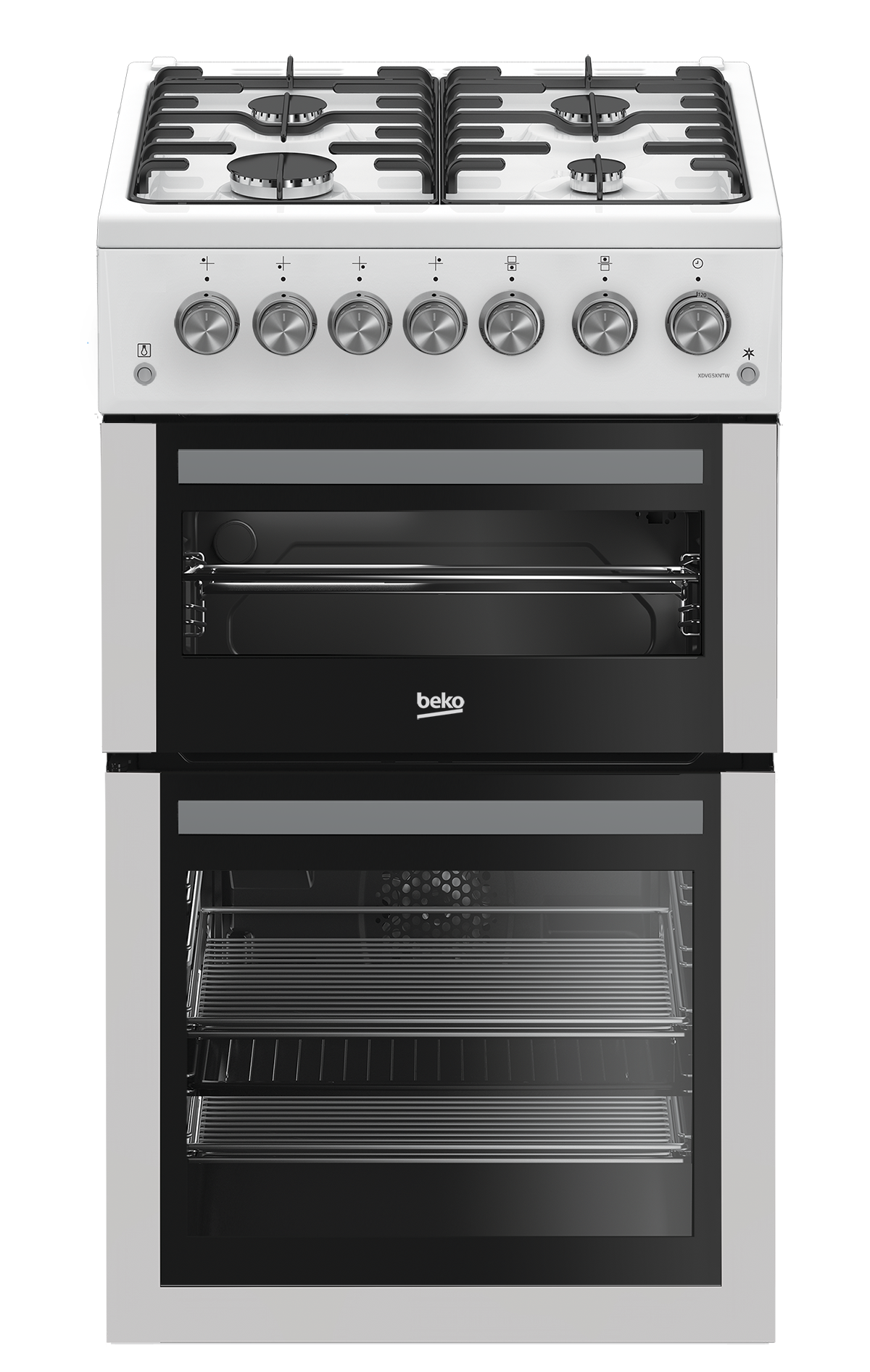 50cm Double Oven Gas Cooker XDVG5XNT | Beko UK