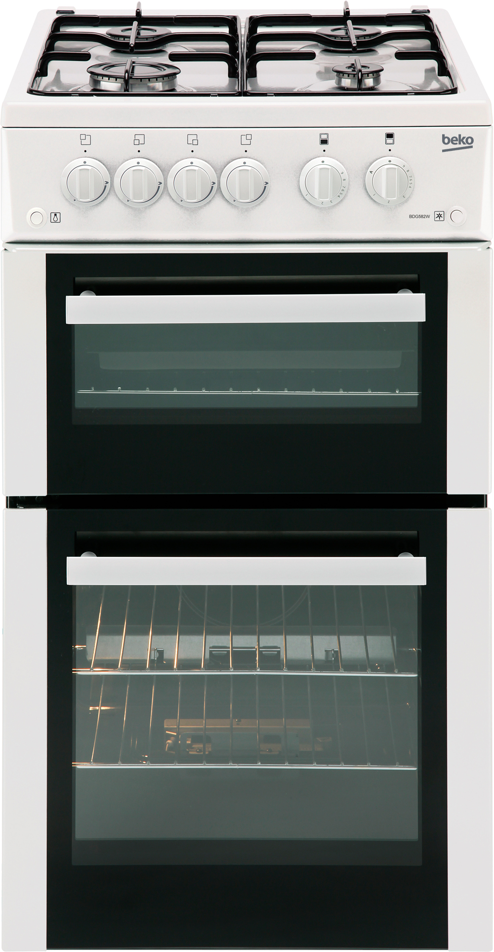 50cm Twin Cavity Gas Cooker BDG582 | Beko UK