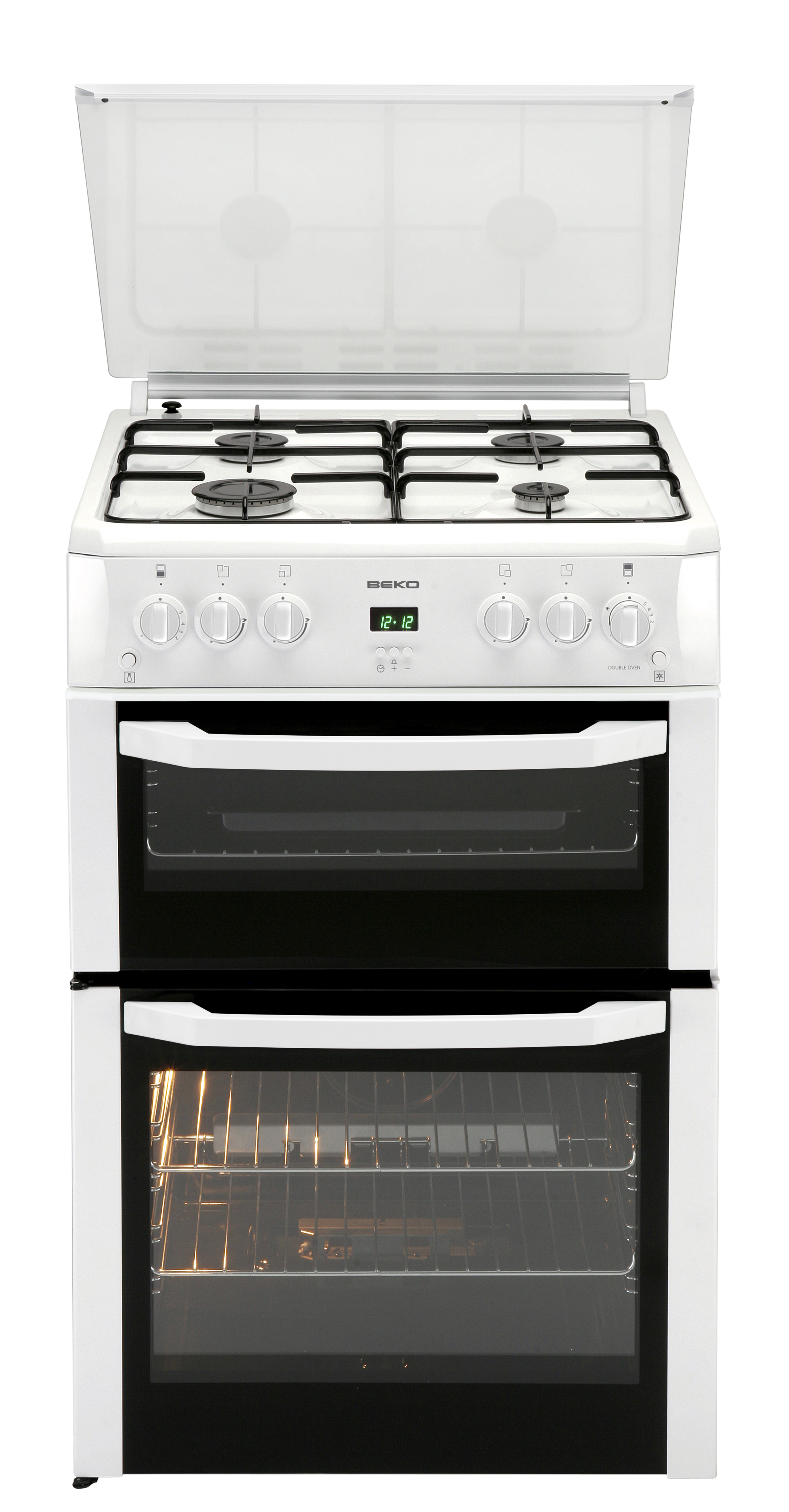 60cm Twin Cavity Gas Cooker BDG684 | Beko UK