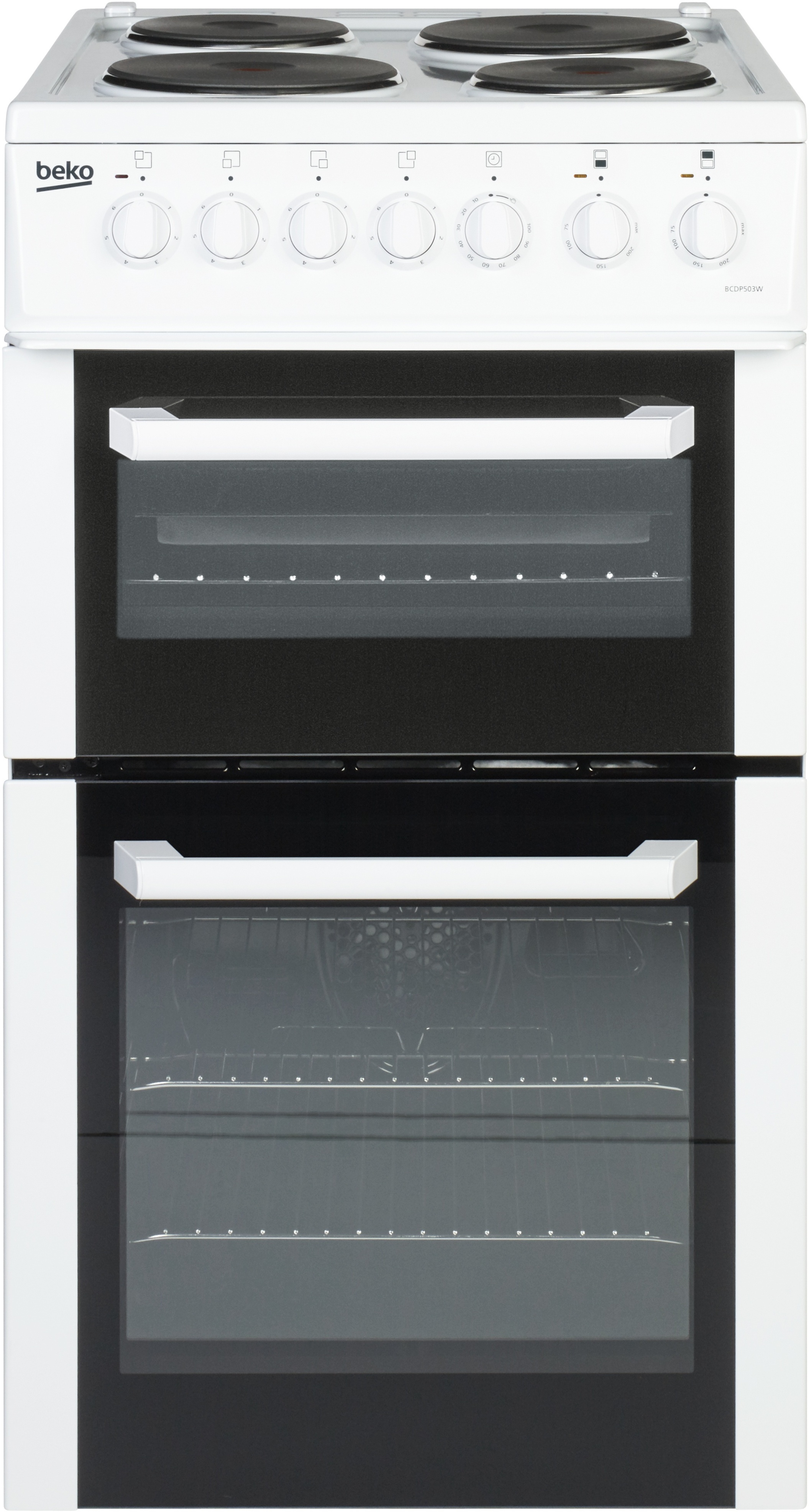60cm Double Oven Electric Cooker BCDP503 | Beko UK