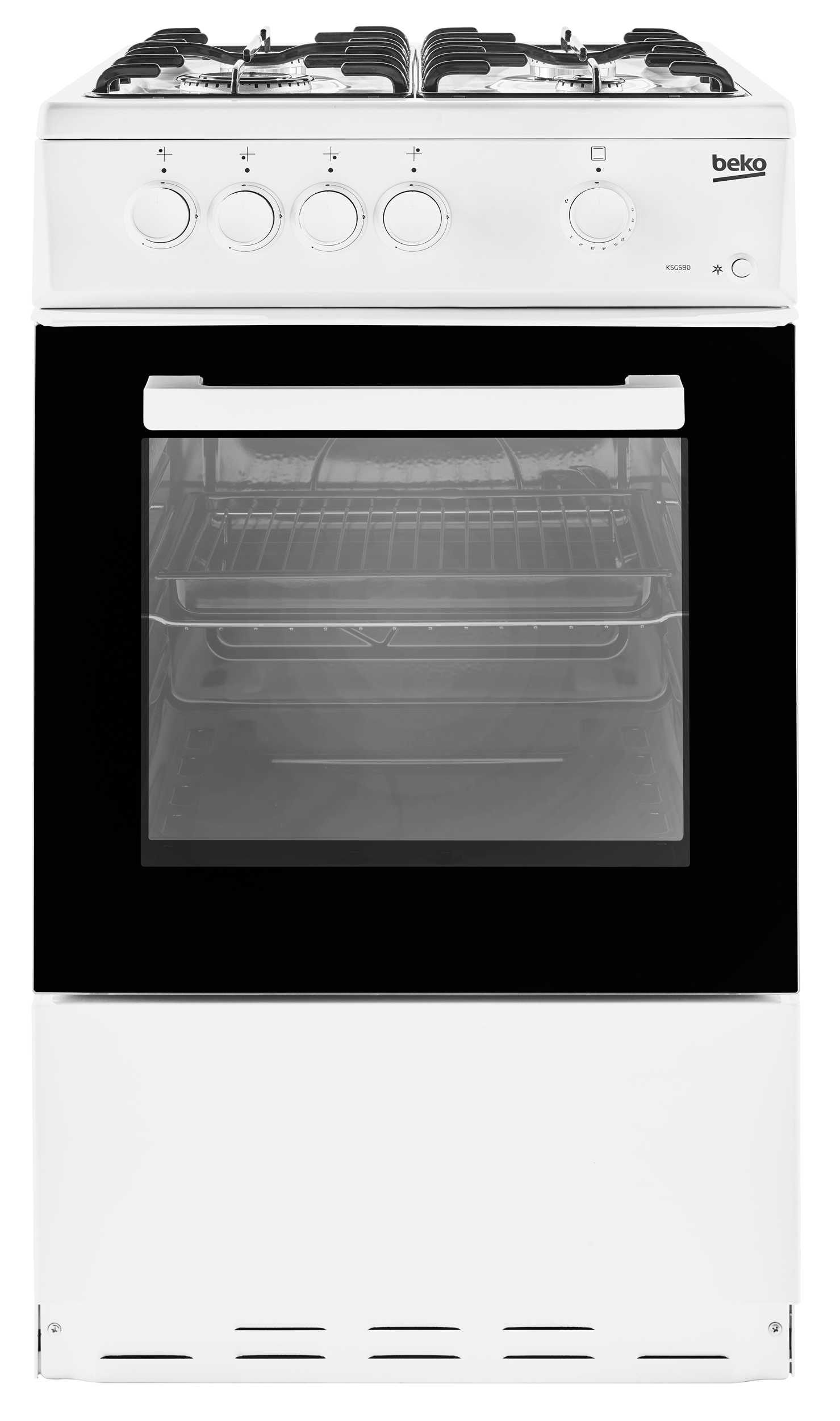 50cm Freestanding Gas Single Cavity Cooker KSG580 | Beko Ireland