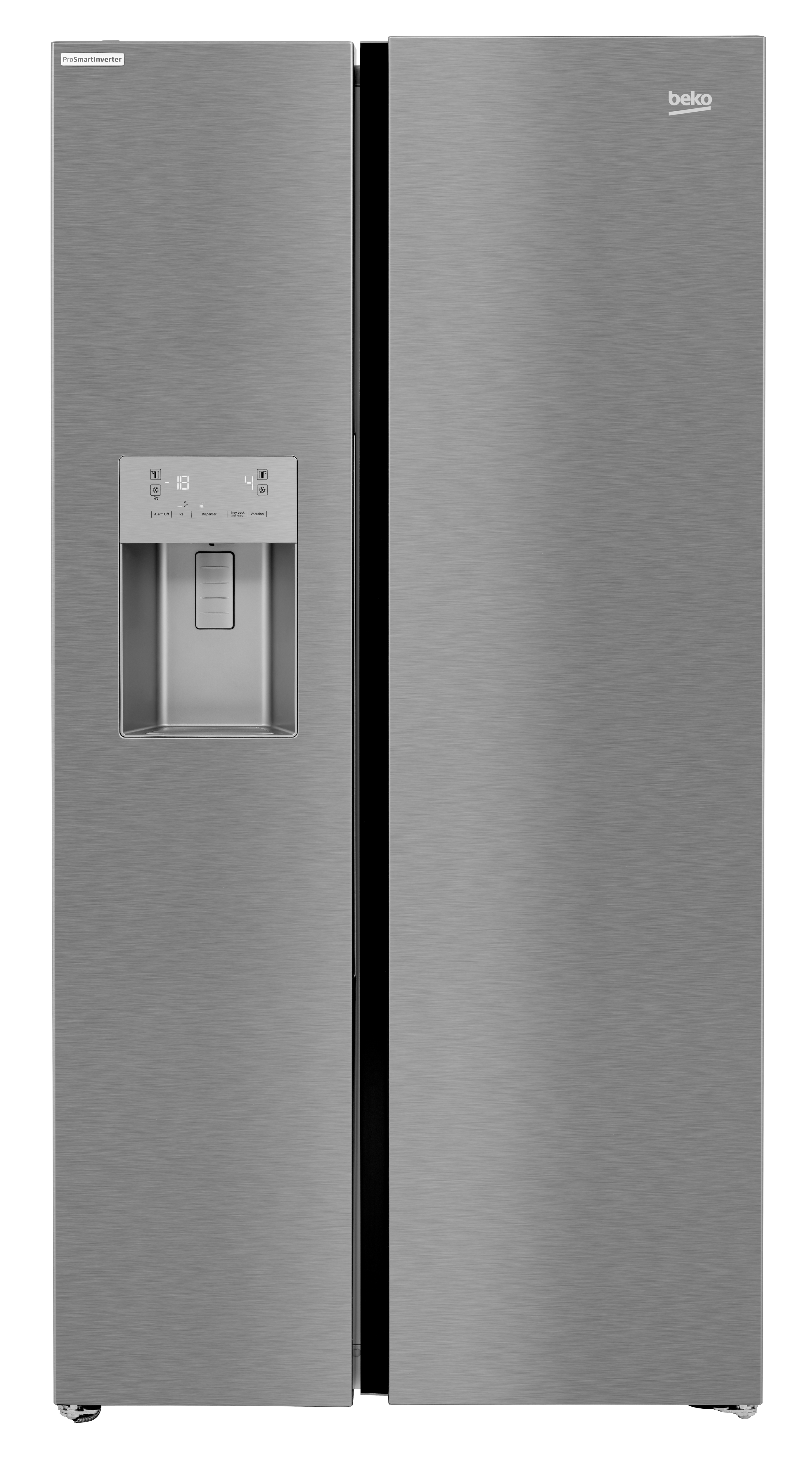 American Style Fridge Freezer with Plumbed Water and Ice Dispenser ...