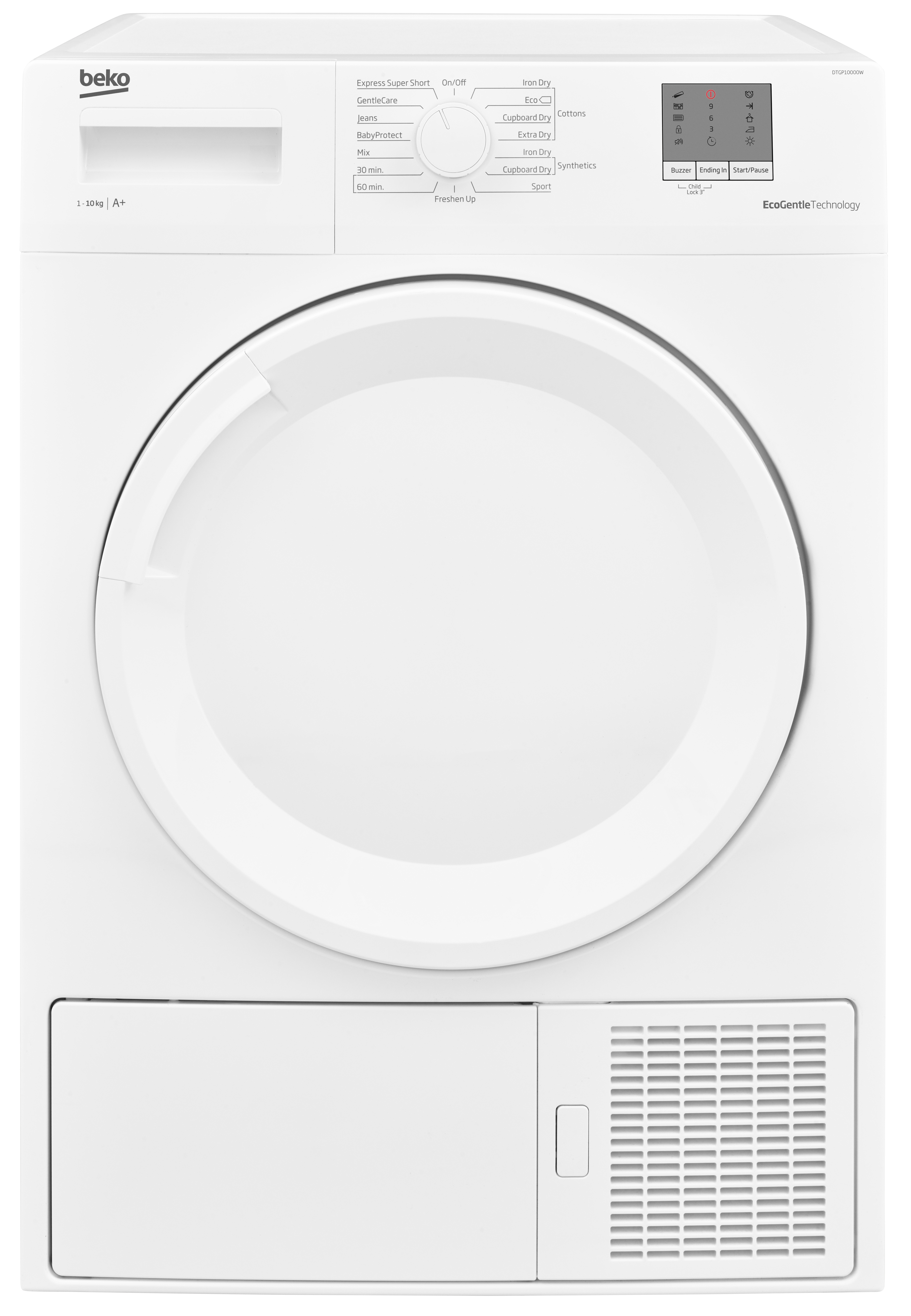 10kg Tumble Dryer with Heat Pump Technology DTGP10000 | Beko Ireland