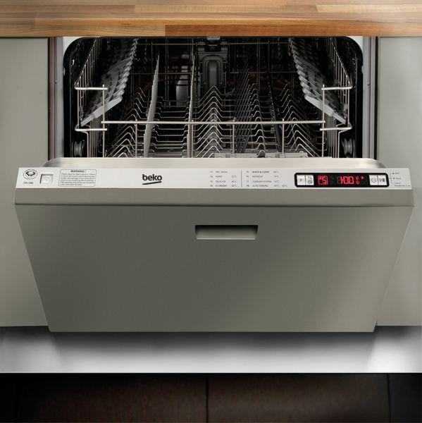 Full Size Integrated Dishwasher with LCD display DW686 | Beko UK