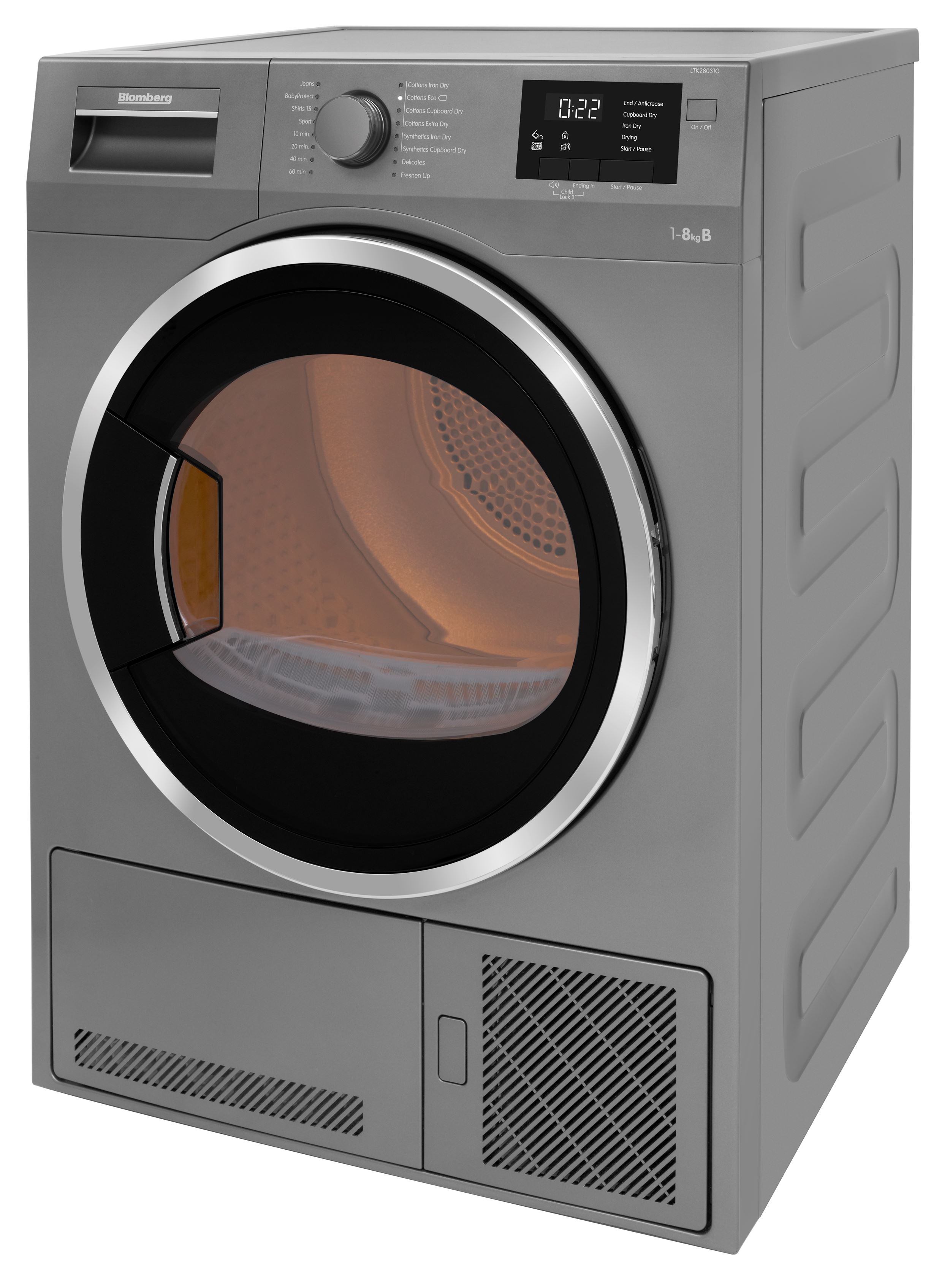 LTK28031 8kg Condenser Tumble Dryer With B Energy Rating