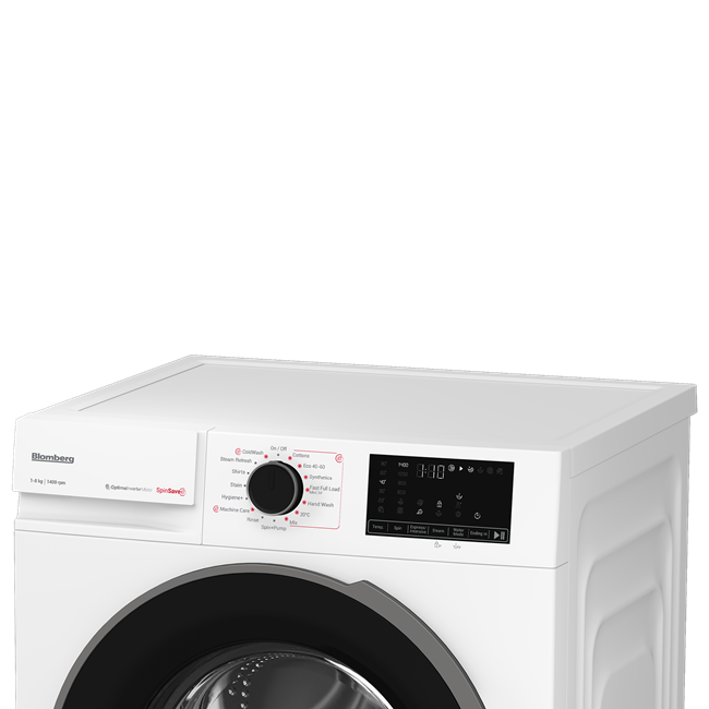Freestanding 8kg 1400rpm Washing Machine with SpinSave