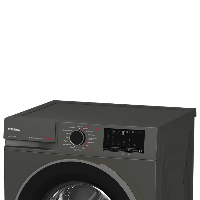 Freestanding 8kg 1400rpm Washing Machine with SpinSave
