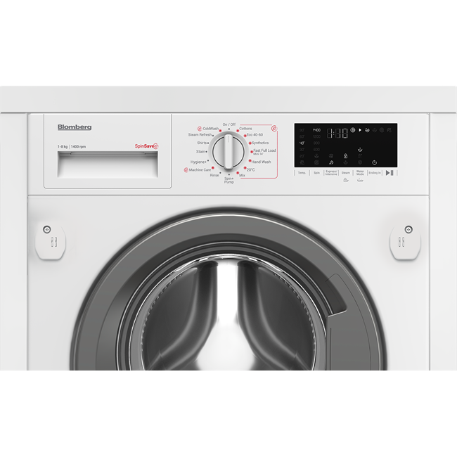 Integrated 8kg 1400rpm washing machine LWI284421