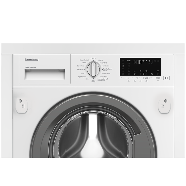 Integrated 8kg 1400rpm washing machine LWI284420